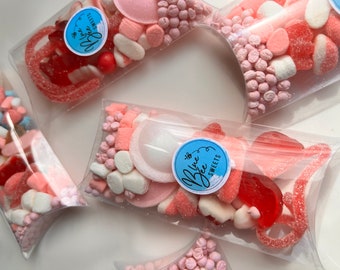 Personalised Pre Filled Halal Pink Sweet Cones Bridal Shower Birthday ...