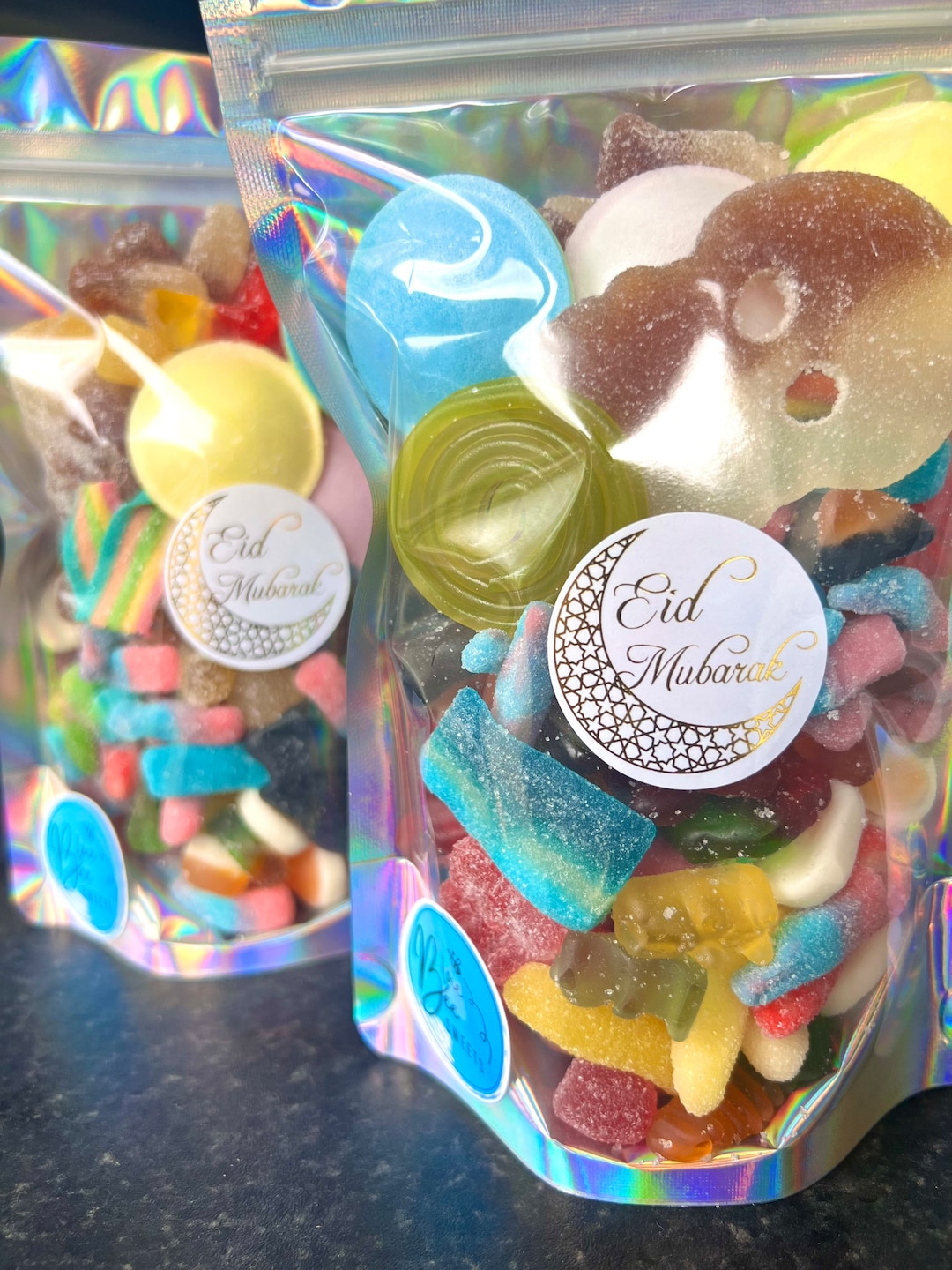 Eid Gifts, Eid Sweets Pick N Mix Halal Sweets Pouches for Family and ...