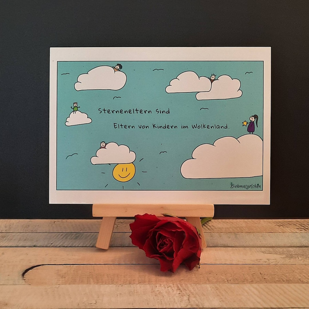 Card "star Parents" - Etsy