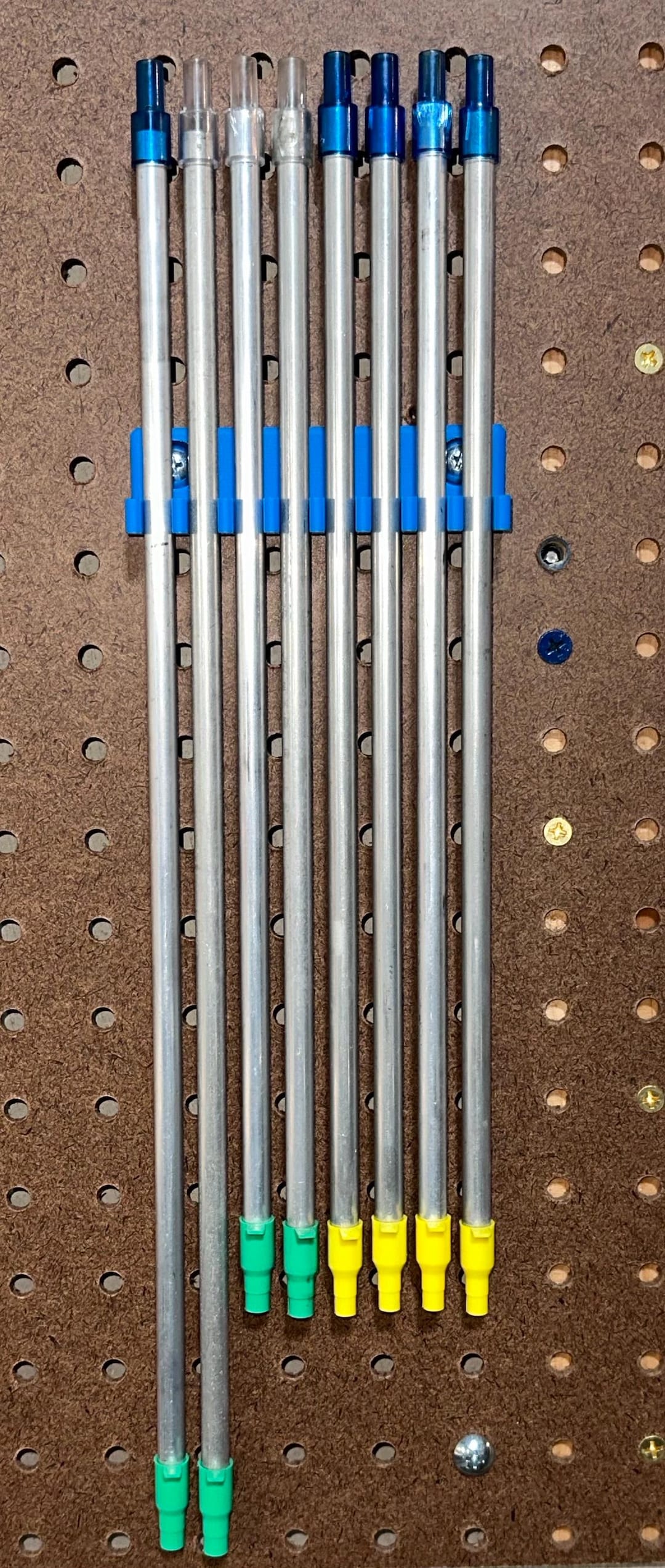 Primer Tube Holder for Dillon Presses – Pegboard & Wall Mount (holds 8 ...