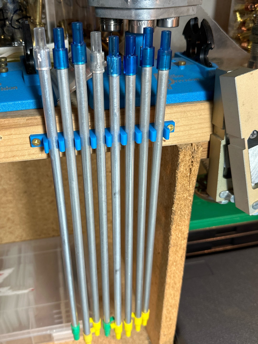 Dillon Primer Tube Holder. holds 8 Tubes - Etsy