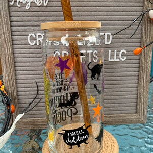 A Bunch of Hocus Pocus Glass Cup - Etsy