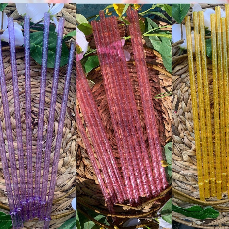 Light Pink Straws - Etsy