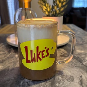 Gilmore Girls 16oz Glass Mug - Etsy