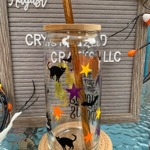 A Bunch of Hocus Pocus Glass Cup - Etsy
