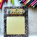 Teacher Appreciation Post It Note Holder Sublimated Acrylic - Etsy