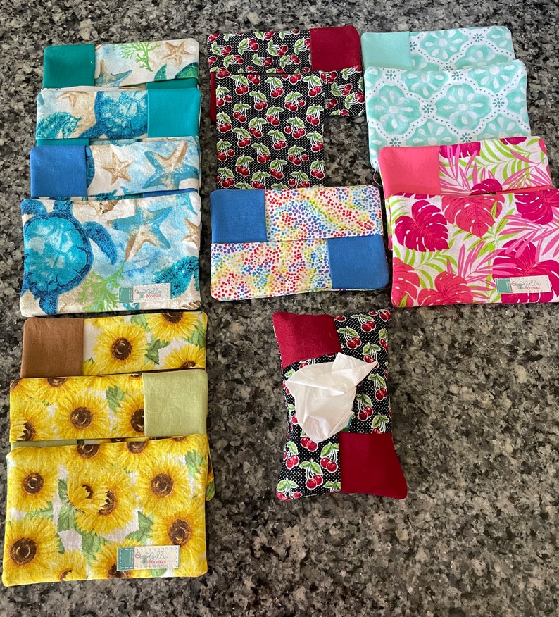 Travel Size Tissue Holder, Purse Tissue Holder - Etsy