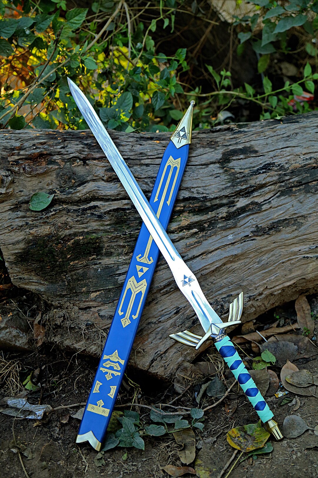 Handmade Legend of Zelda Sword, Breath of the Wild High Carbon Steel ...