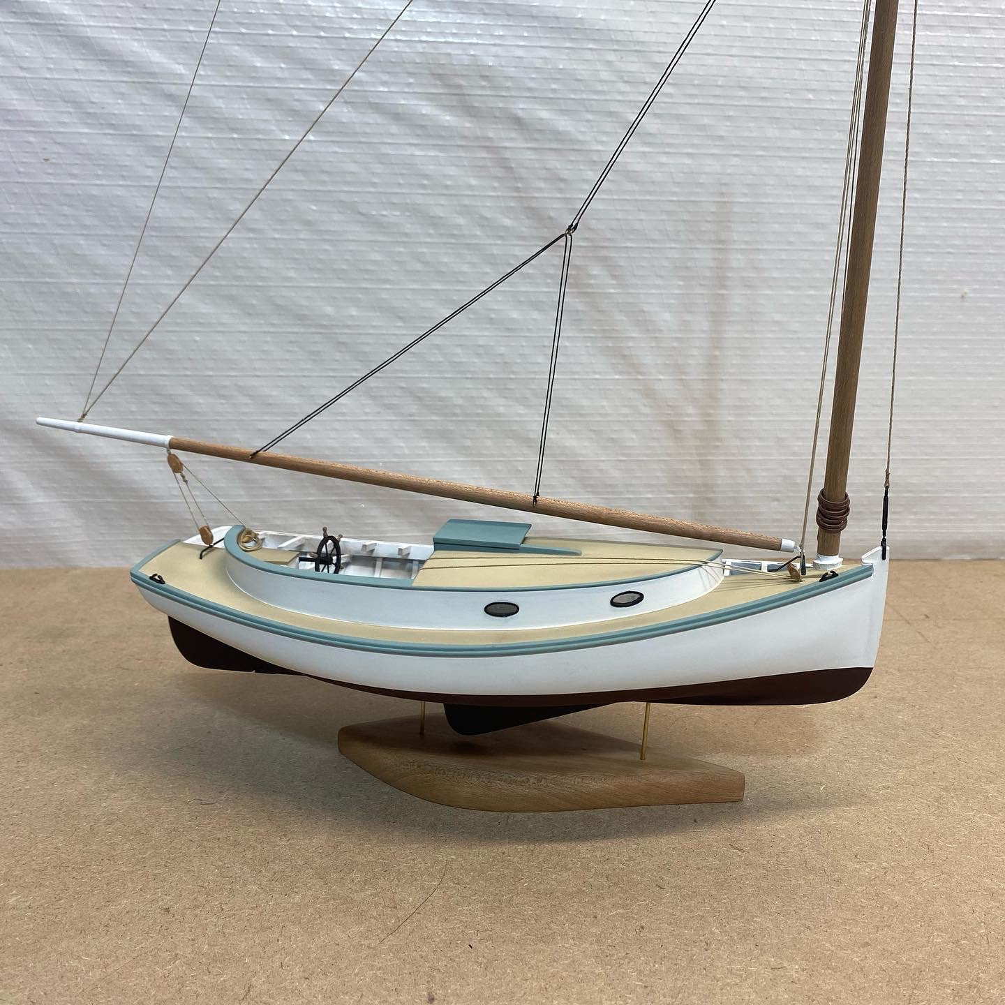 Cape Cod Catboat Model - Etsy