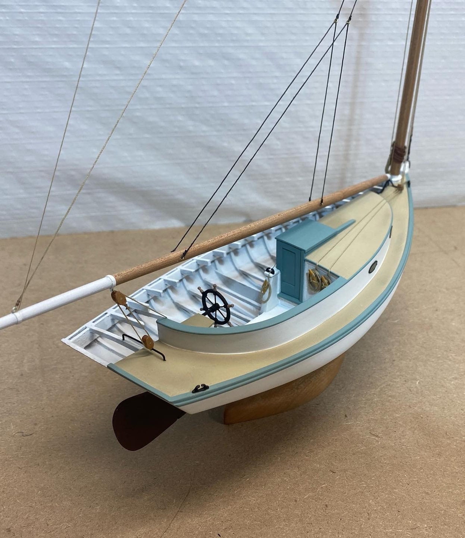 Cape Cod Catboat Model - Etsy