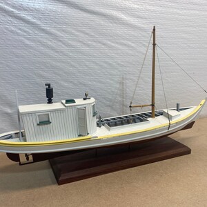 Chesapeake Bay Crab Dredging Boat Model - Etsy