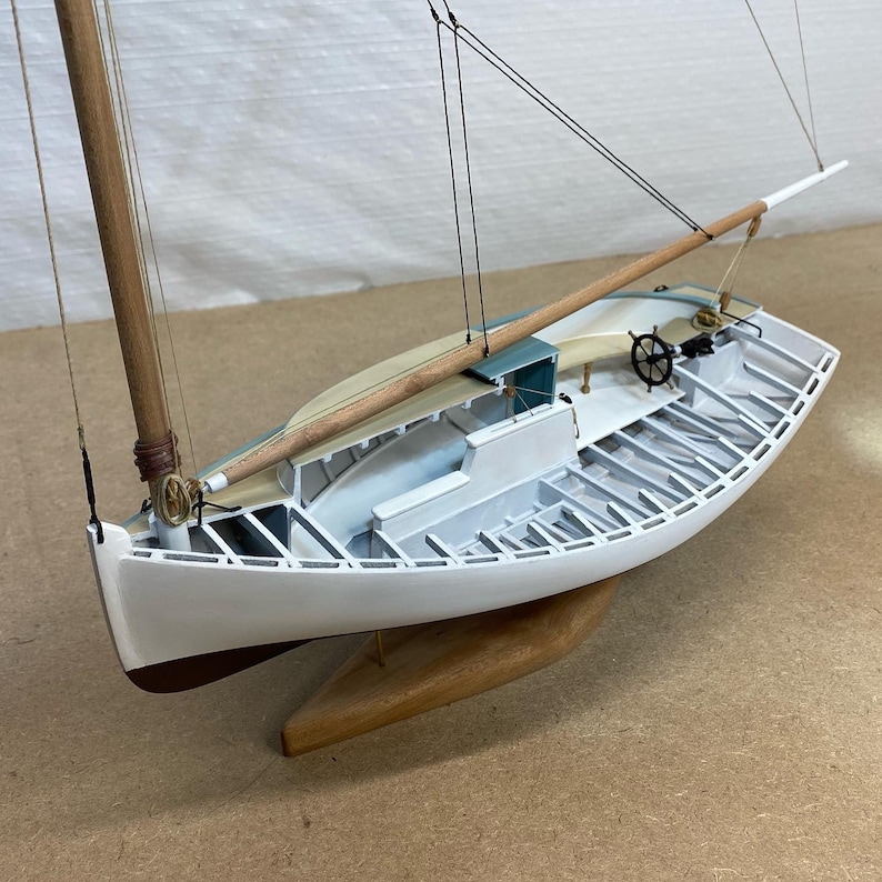 Cape Cod Catboat Model - Etsy