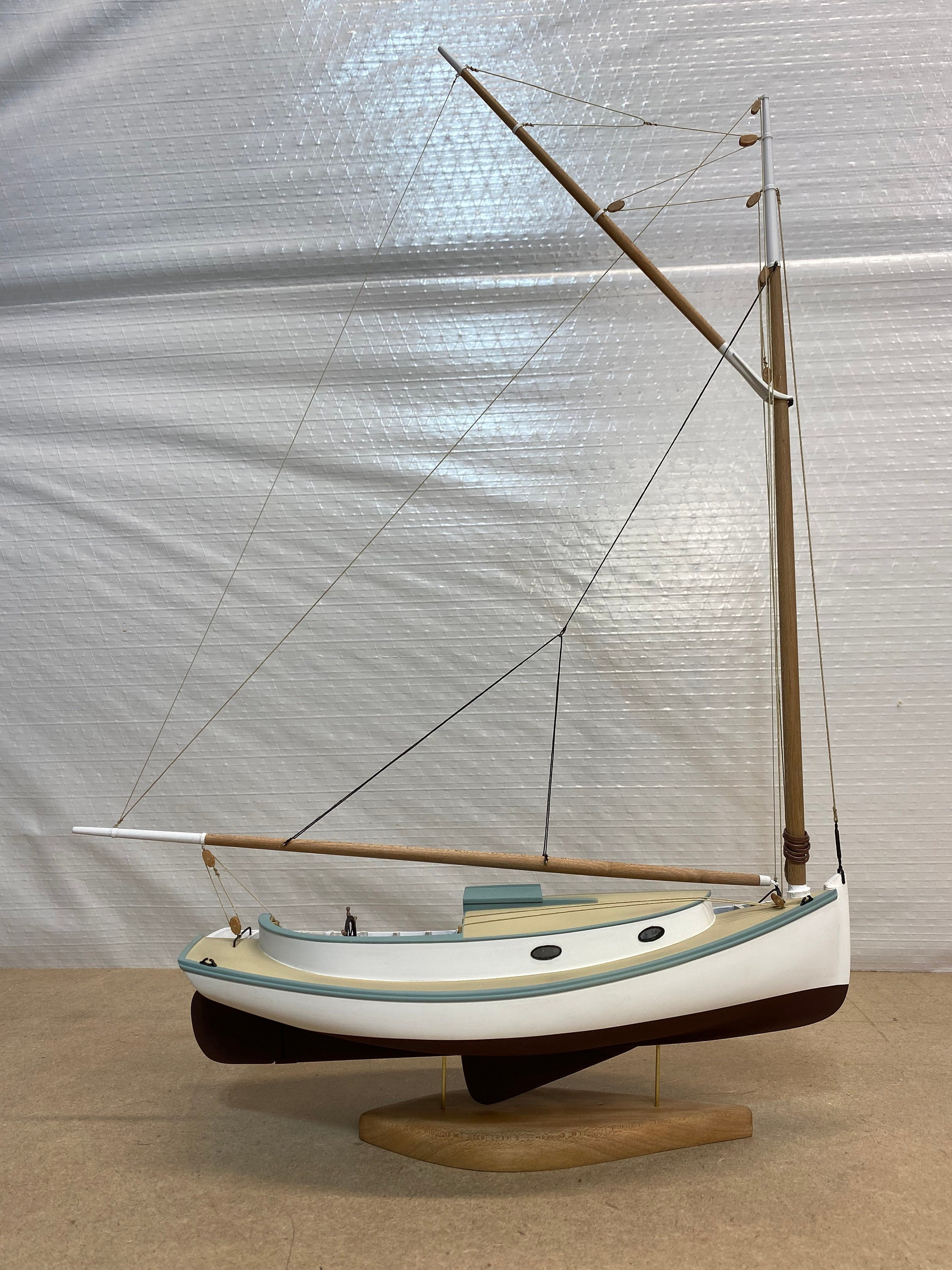 Cape Cod Catboat Model - Etsy