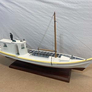 Chesapeake Bay Crab Dredging Boat Model - Etsy