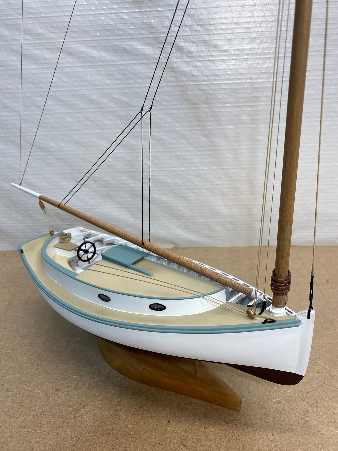 Cape Cod Catboat Model - Etsy