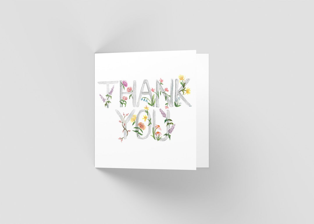 Thank You Style 3 - Etsy
