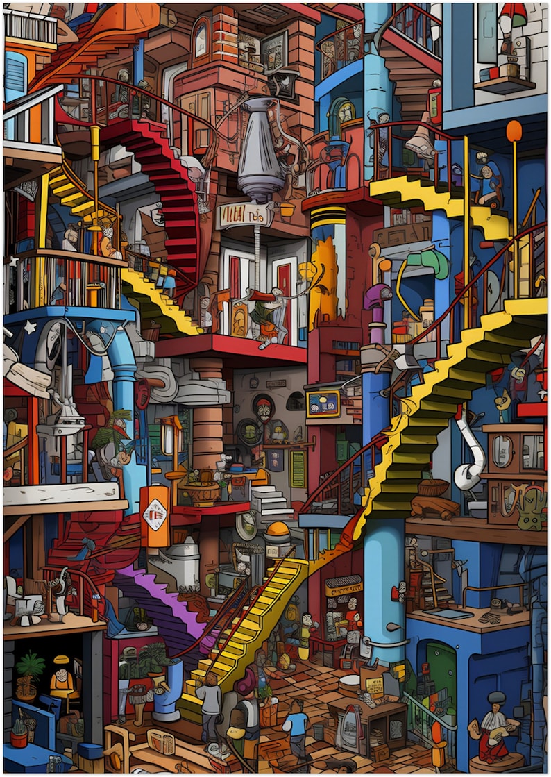 Hidden Object Poster "dream House" - Colorful, Fun and Educational! # ...
