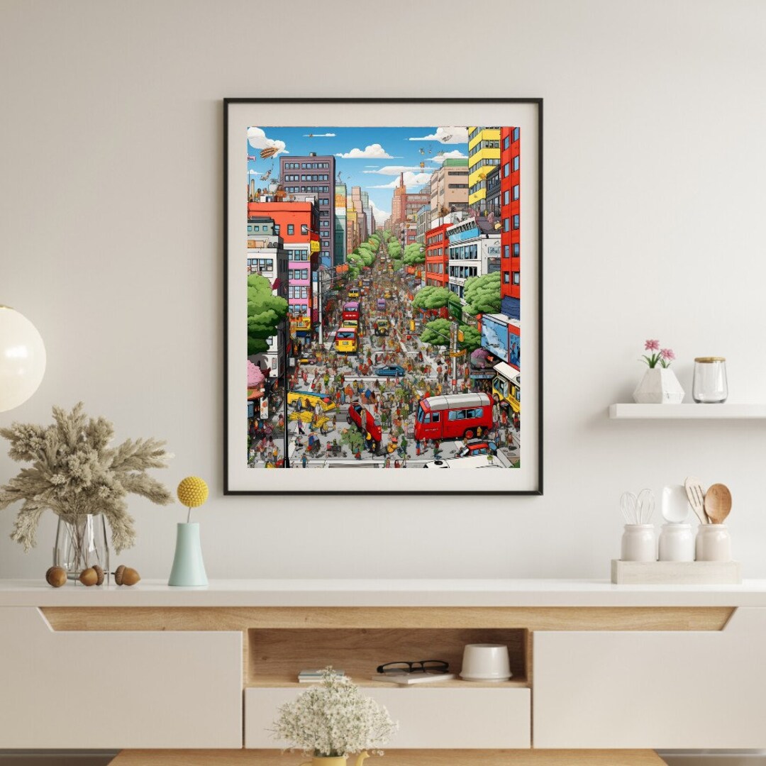 Hidden Object Poster "cityful" - Colorful, Fun and Educational! #hidden ...