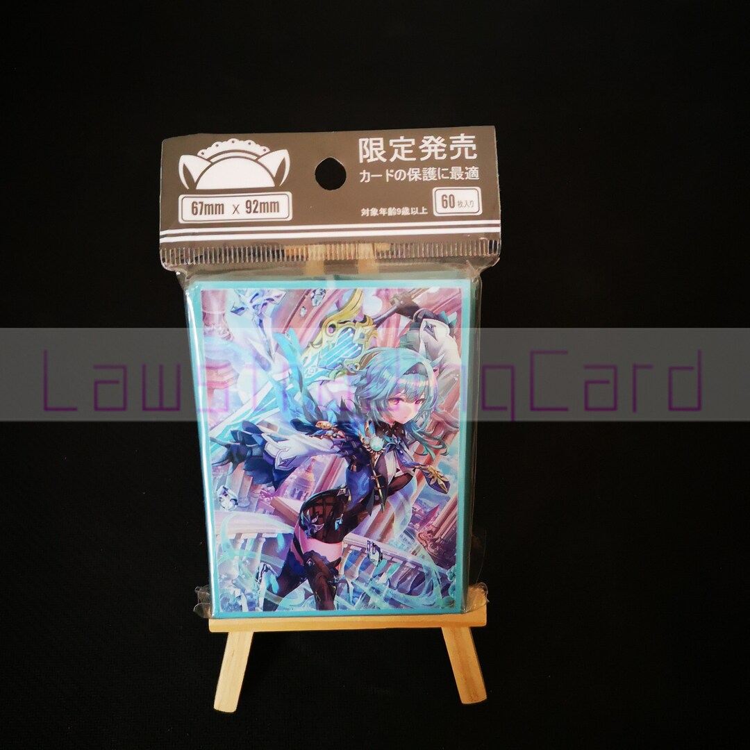Genshin Impact Eula Lawrence Card Sleeves 67mmx92mm 60ct - Etsy