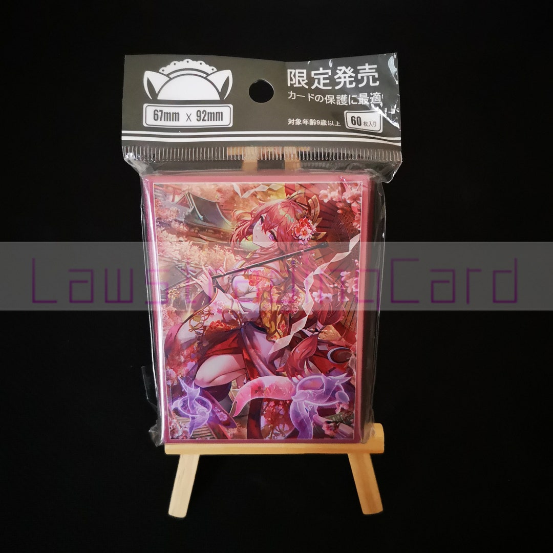 Genshin Impact Yae Miko Card Sleeves 67mmx92mm 60ct - Etsy