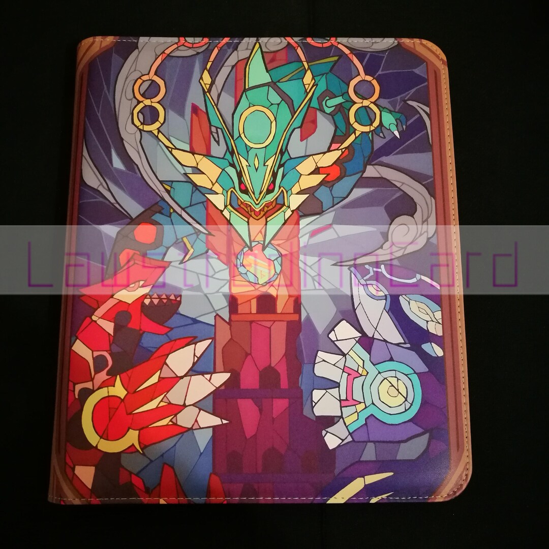 Custom Legendary Weather Trio Rayquaza, Groudon & Kyogre 9 Pocket ...