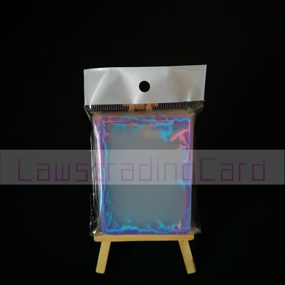 Thunder Border Card Sleeves Standard Size 66mm X92mm 60ct - Etsy