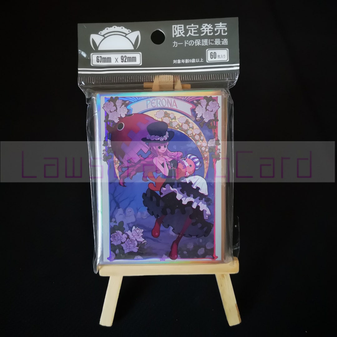 One Piece Perona Foil Card Sleeves 67mmx92mm 60ct Standard Size - Etsy