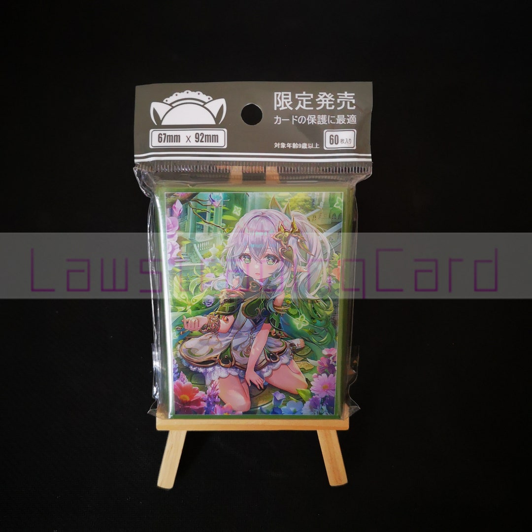 Genshin Impact Nahida Card Sleeves 67mmx92mm 60ct Standard Size - Etsy