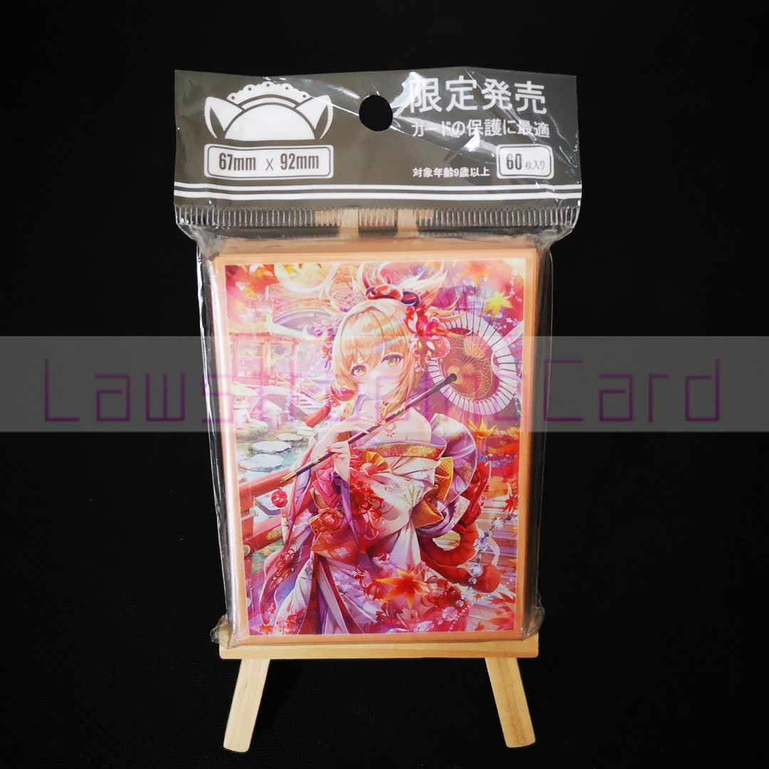 Genshin Impact Yoimiya Card Sleeves 67mmx92mm 60ct - Etsy