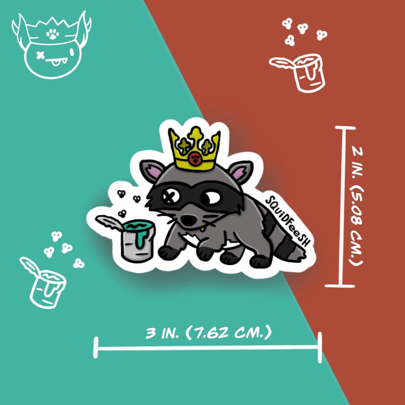Trash Panda Stickers - Etsy