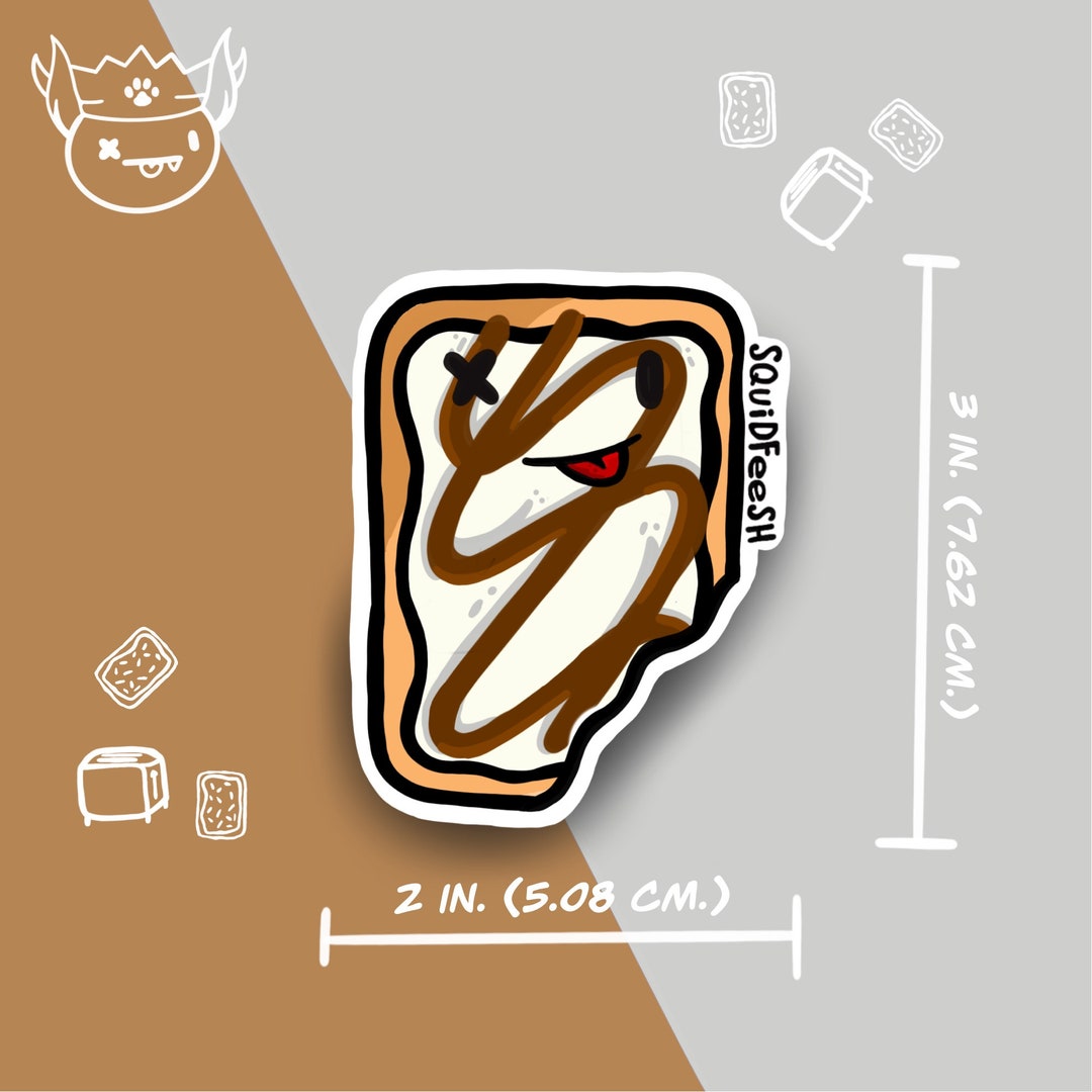 Toaster Tart - Sticker - Etsy