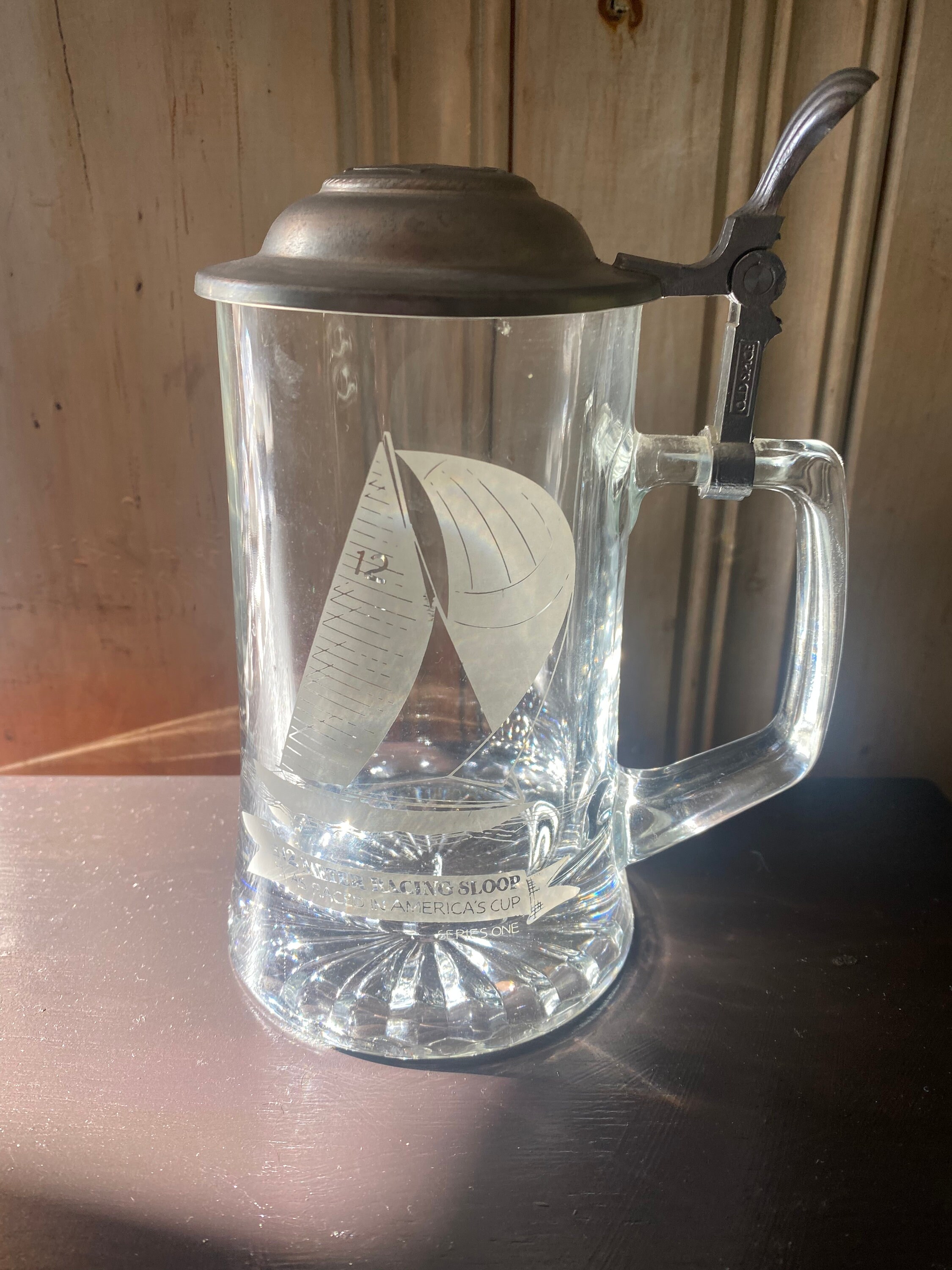 America's Cup 12 Meter Racing Sloop Sailing German Beer - Etsy