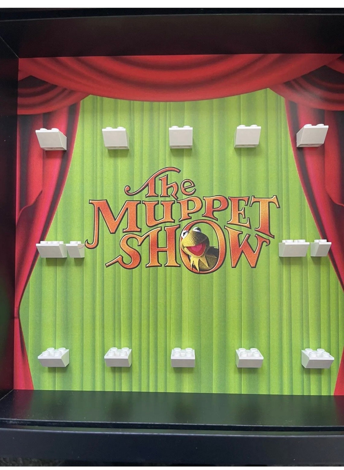Lego Minifigure Display Frame for Lego the Muppets Minifigures - Etsy