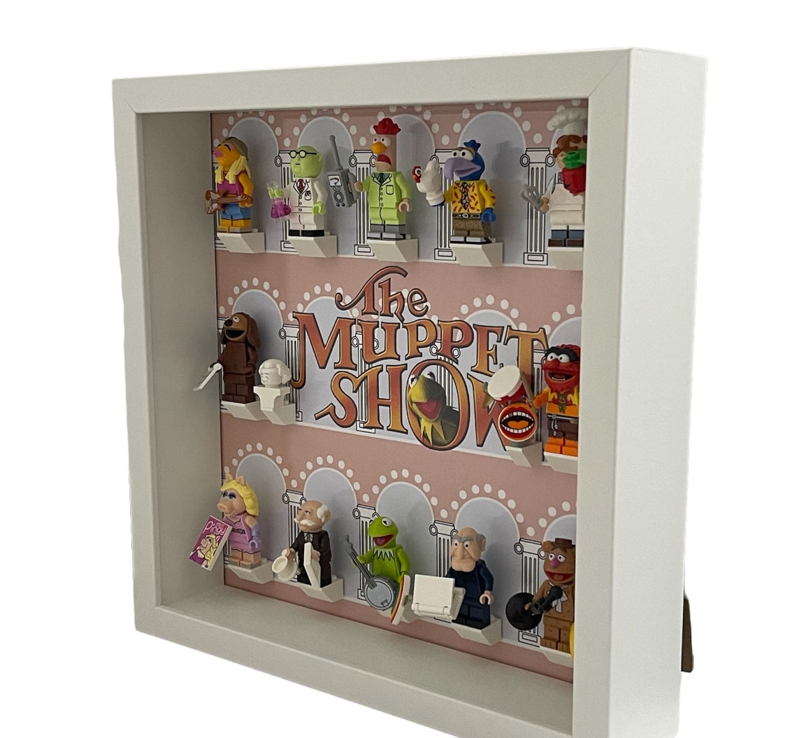 Lego Minifigure Display Frame for Lego the Muppets Minifigures - Etsy UK