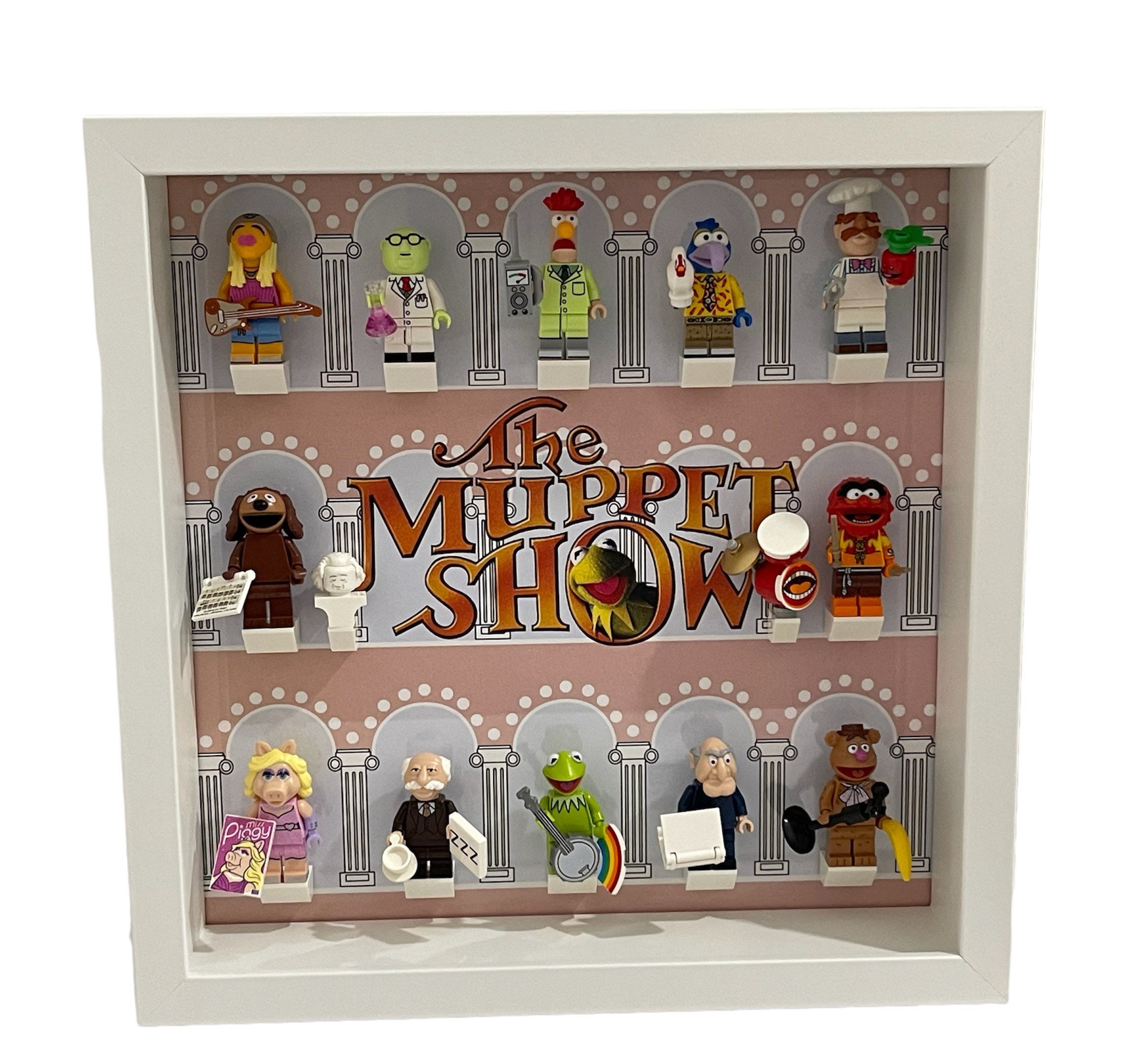 Lego Minifigure Display Frame for Lego the Muppets Minifigures - Etsy UK
