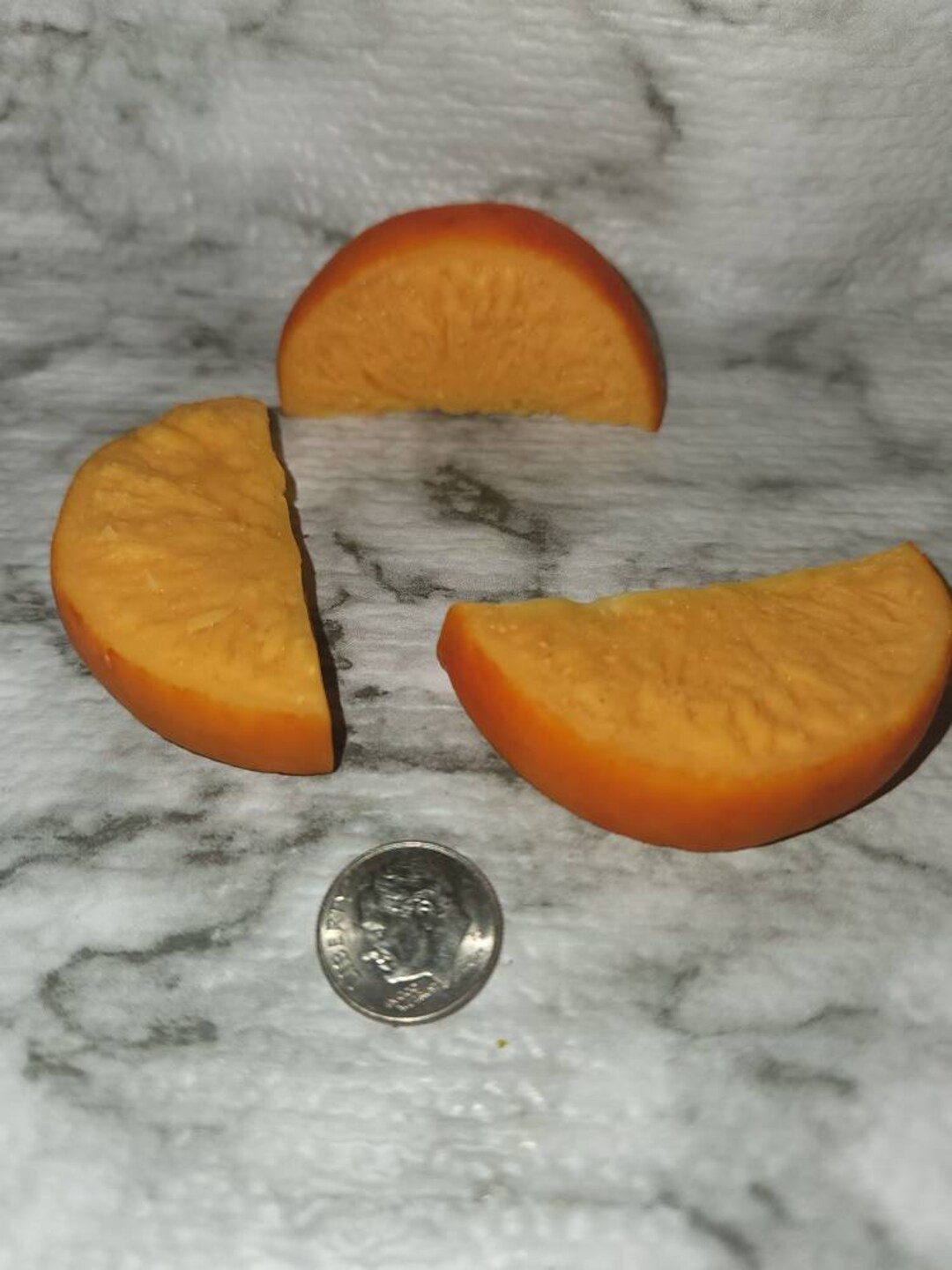 Orange Slice realistic Wax Embed - Etsy