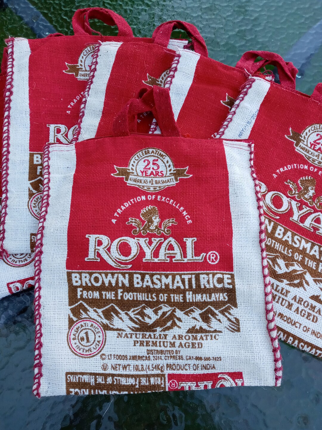 Royal Brown Basmati Rice Tote Bag - Etsy