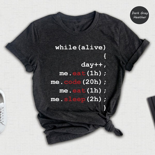 Eat Sleep Code Shirt Etsy