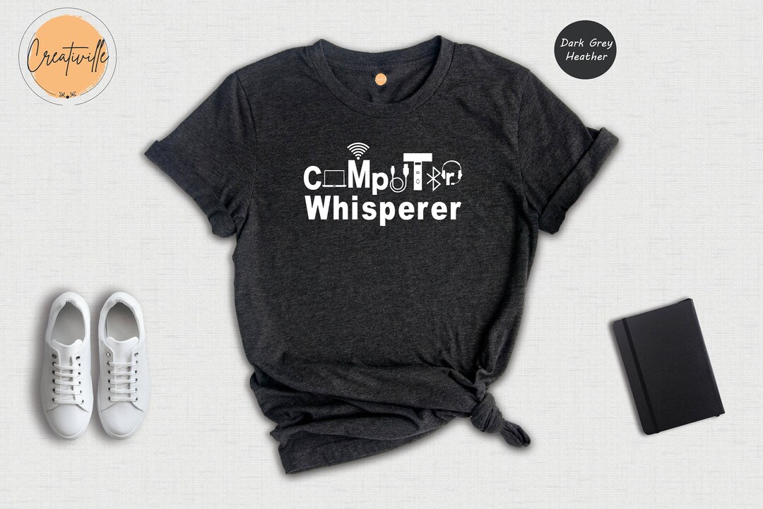Computer Whisperer Shirt, Coding Programmer Tee, Software Engineer Tee, Coder T-shirt, Computer ...