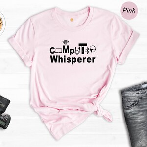 Computer Whisperer Shirt, Coding Programmer Tee, Software Engineer Tee, Coder T-shirt, Computer ...