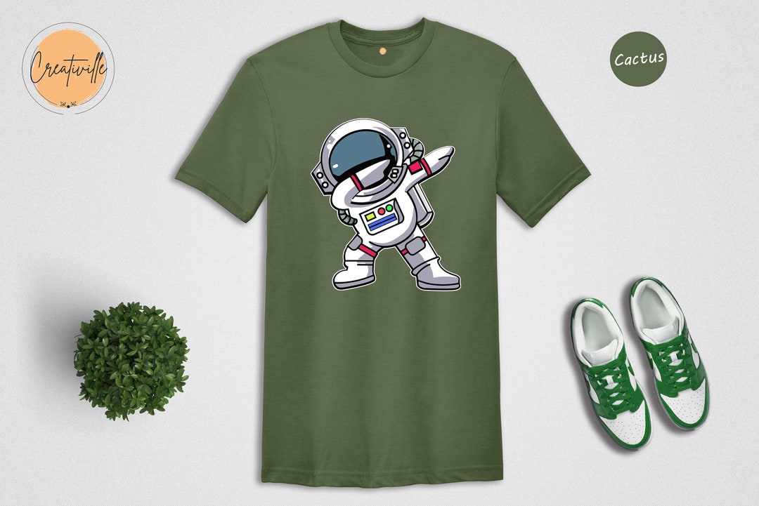 Cool Astronaut Dab Shirt, Astronaut T-shirt, Outer Space Shirt ...