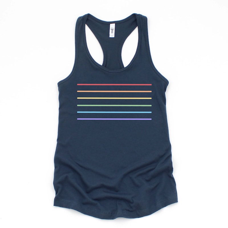 Rainbow Crop Top - Etsy