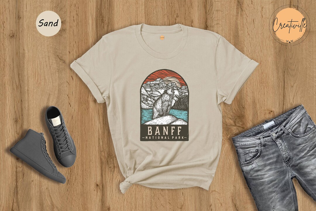 Banff National Park Shirt, Banff National Park Bear Shirt, Banff ...