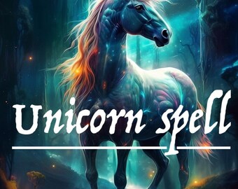 Unicorn Transformation Spell REAL and Binding Permanent Ritual - Etsy