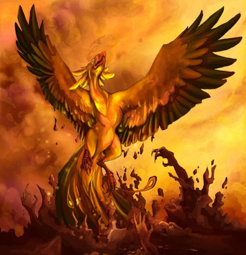 Phoenix Spirit Companion Spell - Etsy