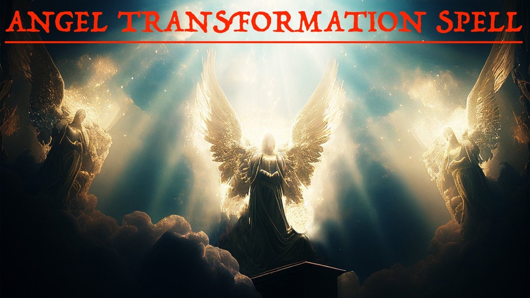 ANGEL TRANSFORMATION SPELL - Etsy