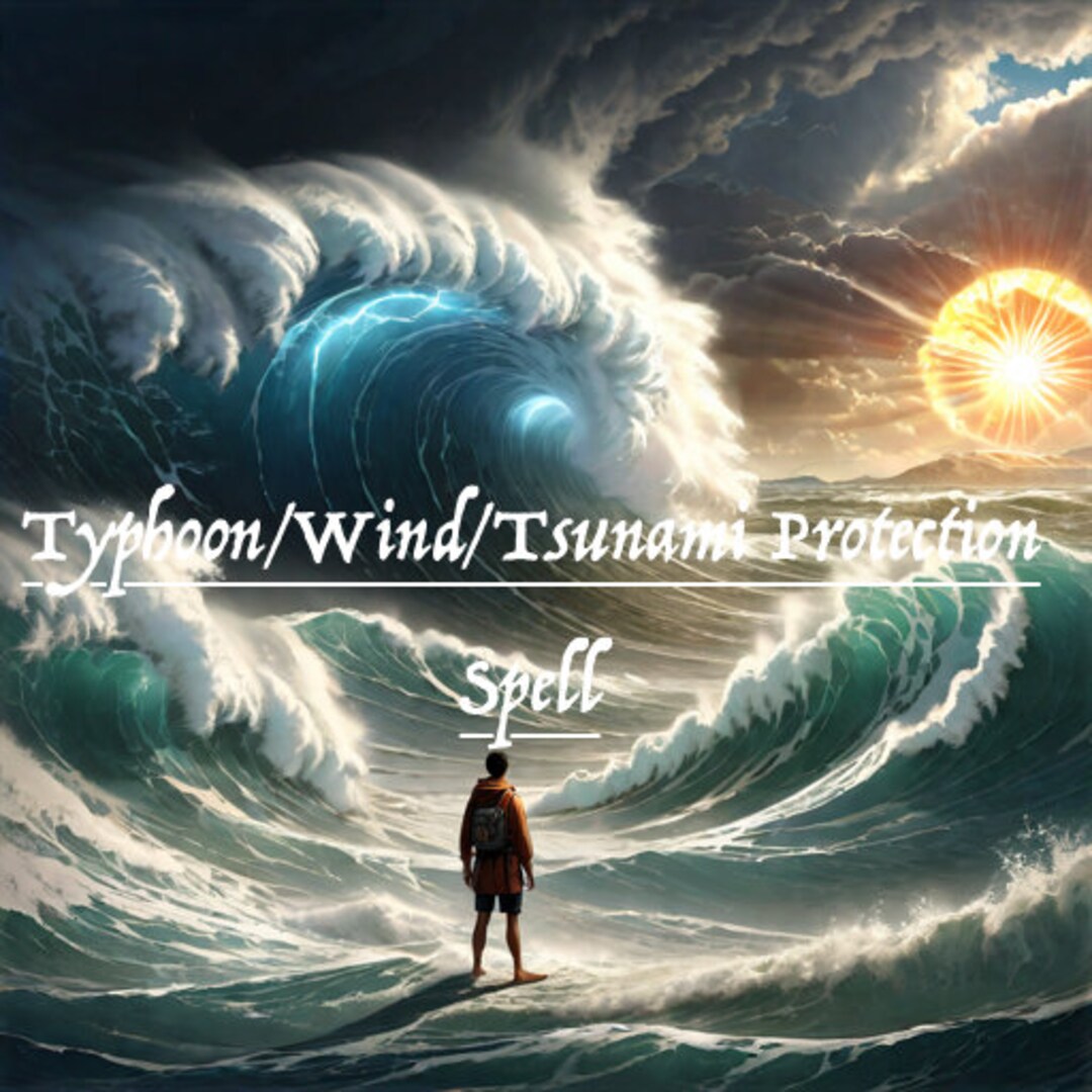Typhoon/wind/tsunami Style Protection Spell - Etsy