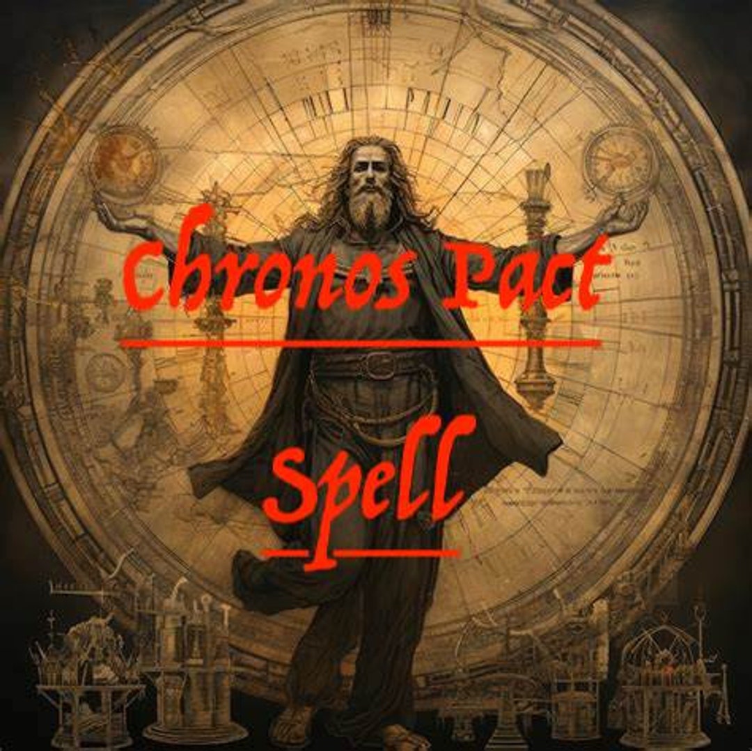 Chronos Pact Spell - Etsy
