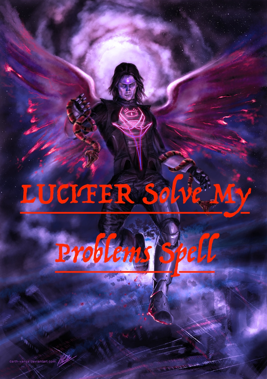 LUCIFER Solve My Problems Spell - Etsy