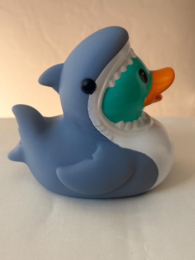 Baby Shark Rubber Duck, Nursery Decor, Baby Shower Gift - Etsy